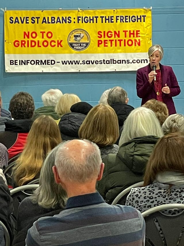 Daisy Cooper MP at Fight the Freight Campaign - Daisy Cooper