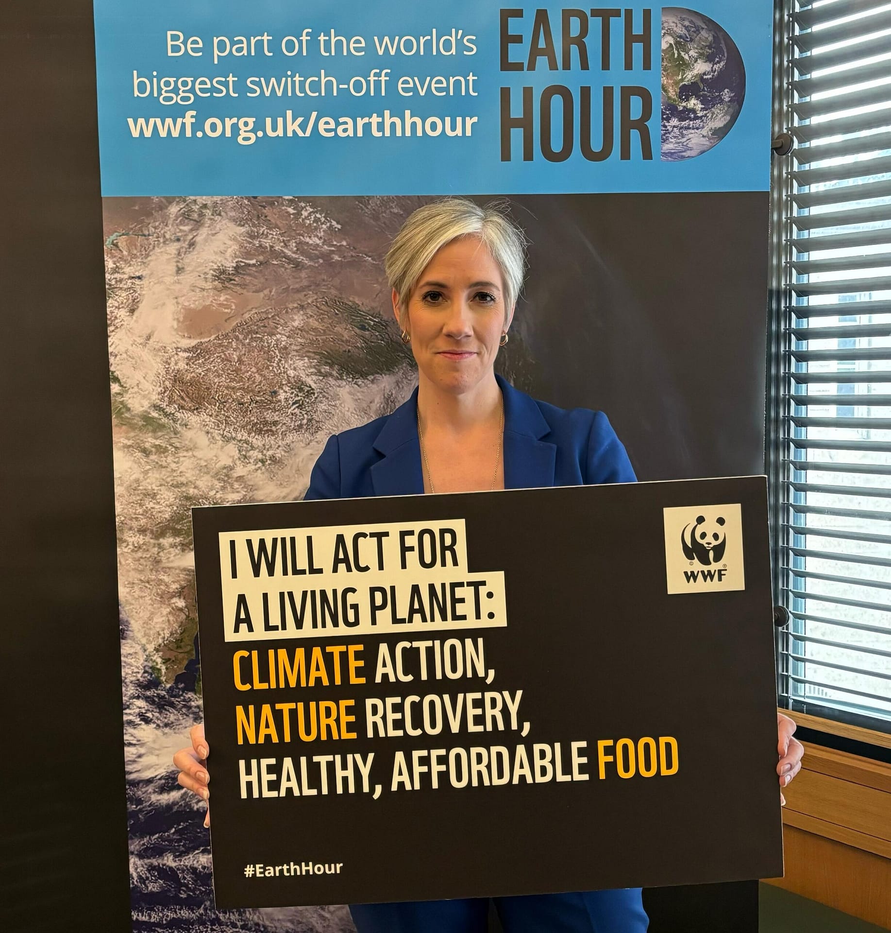 Daisy calls for residents to take part in Earth Hour to help save our ...