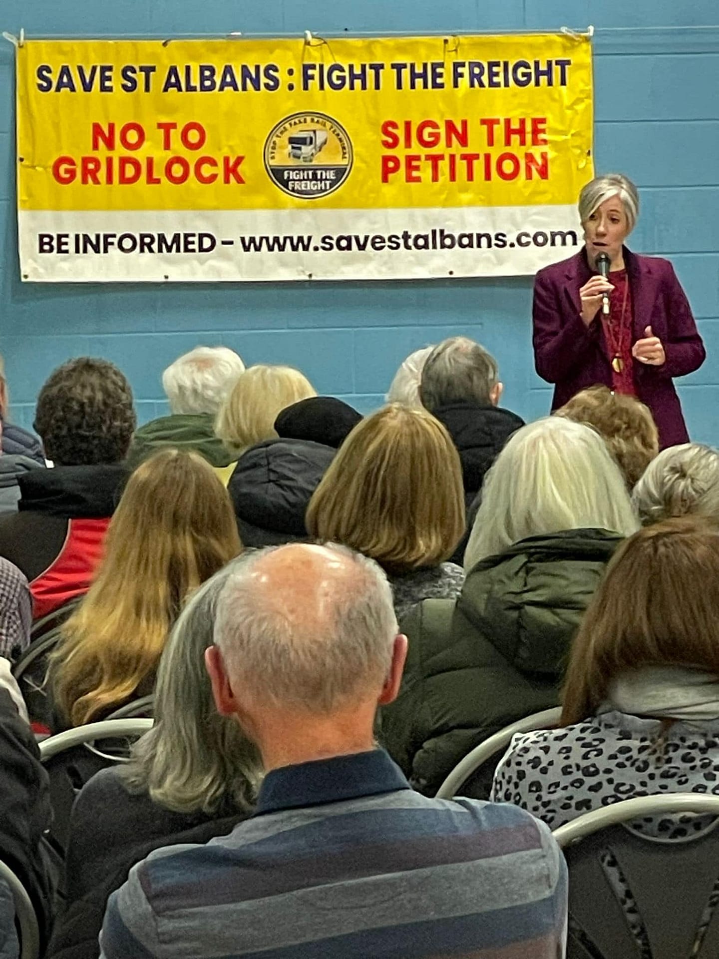 Daisy Cooper MP at Fight the Freight Campaign - Daisy Cooper