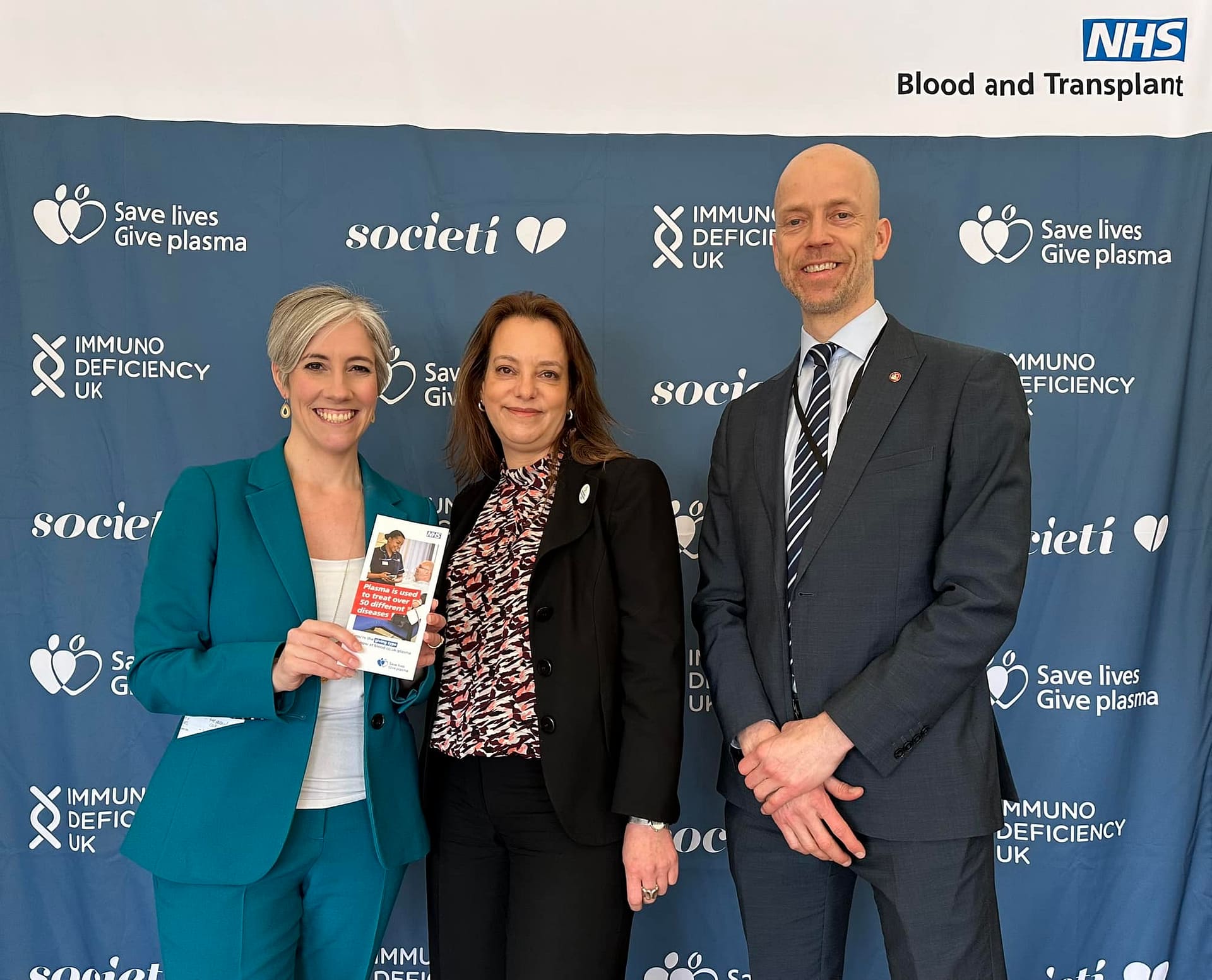 Daisy Cooper MP raises awareness for blood and plasma donation - Daisy ...